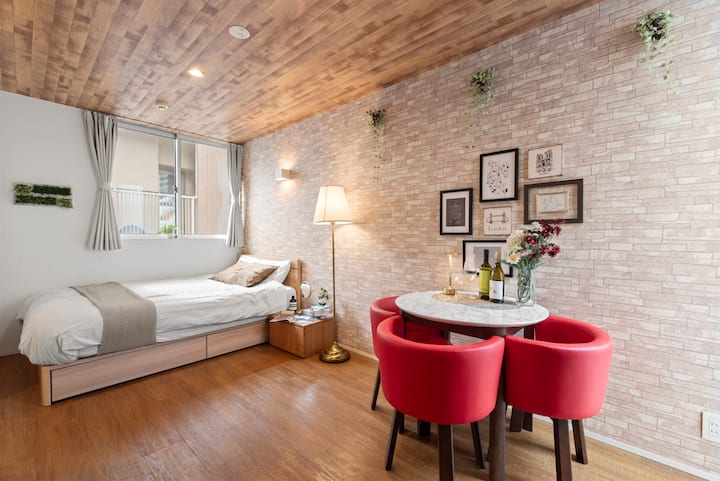 8 Min Walk From Namba Sta./wi-fi/sealy Bed #3 - Osaka