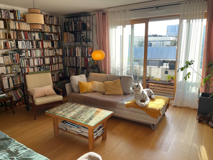 Au Bord Du Canal, Appartement Spacieux Et Lumineux - París