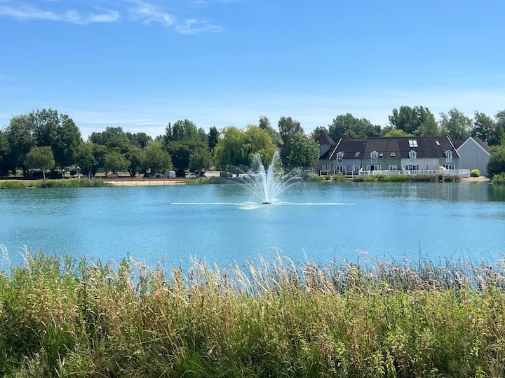 Lake View - Cotswold Lakeside Lodge - Bibury