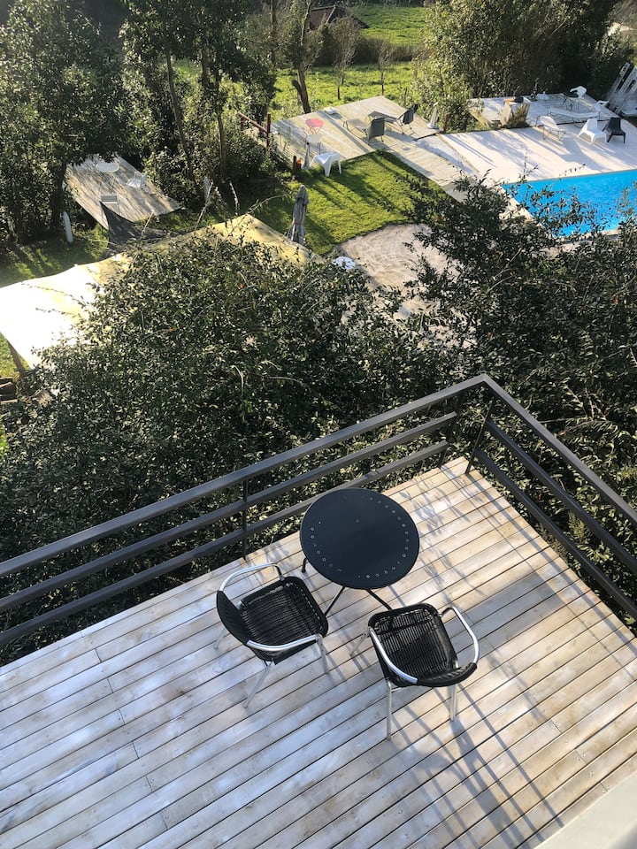 Apto. Piscina,wifi,naturaleza 5km Oviedo Paderni A - Oviedo