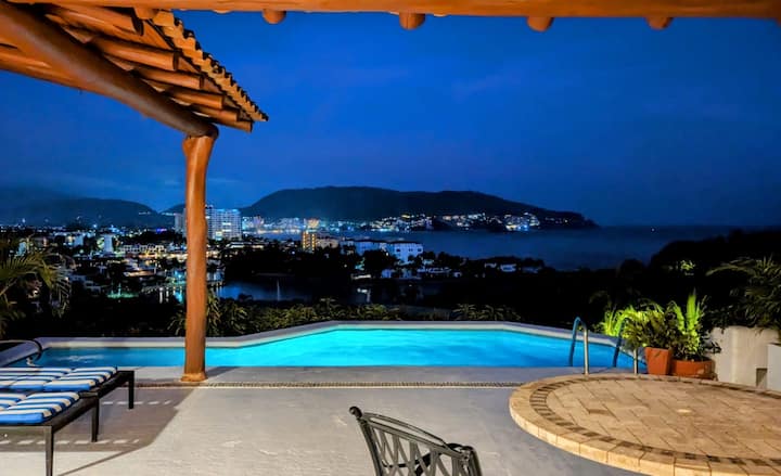 Luxury Villa "Ocean View And Private Pool" - Ixtapa Zihuatanejo