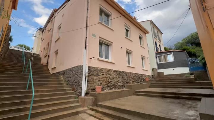 Charming Ground Floor Apartment For 4 With Air Con - Port-Vendres
