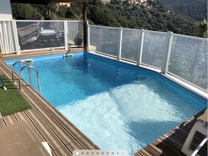 Chalet Vanessa 80m2 Terrasse Vue Panoramique - Olmeto