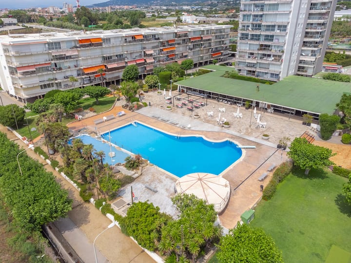 Apartamento Con Piscina Y Frente Al Mar - Mataró