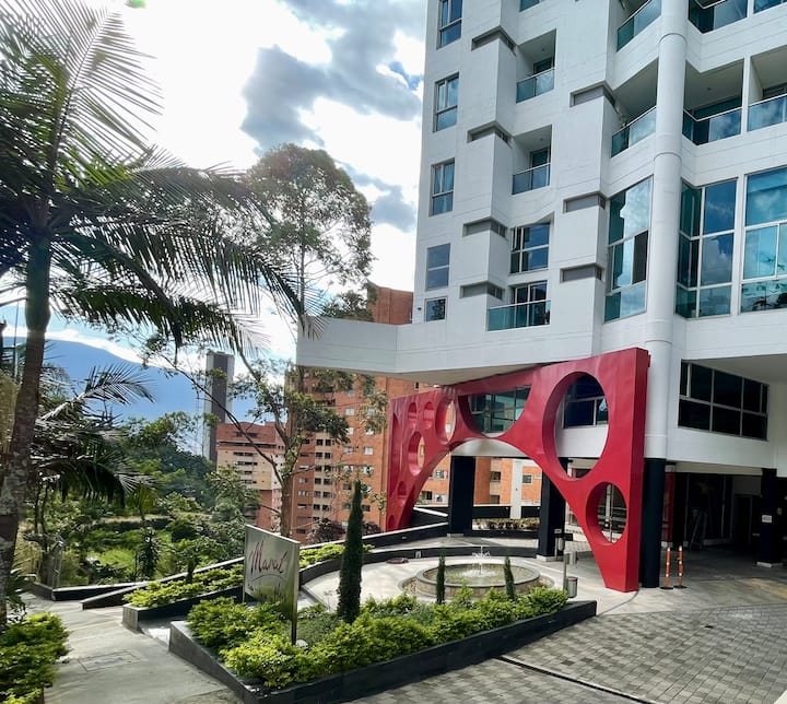 Spectacular Studio-apartment, Marat Plus Sabaneta. - Envigado