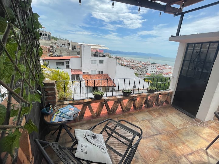 Casa Típica Vallartence Con Vistas Al Mar - Puerto Vallarta