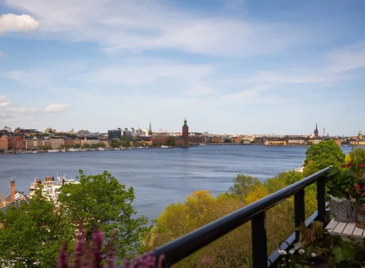 Magnificent View, Top Floor, Early 19 Cent. Flat! - Stockholm