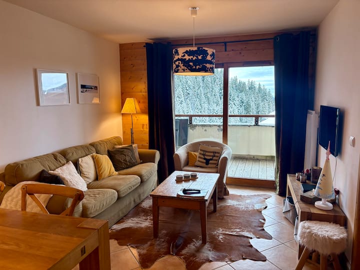 Appartement De 3 Chambres Avec Terrasse Et Piscine - Hauteluce - Les Saisies