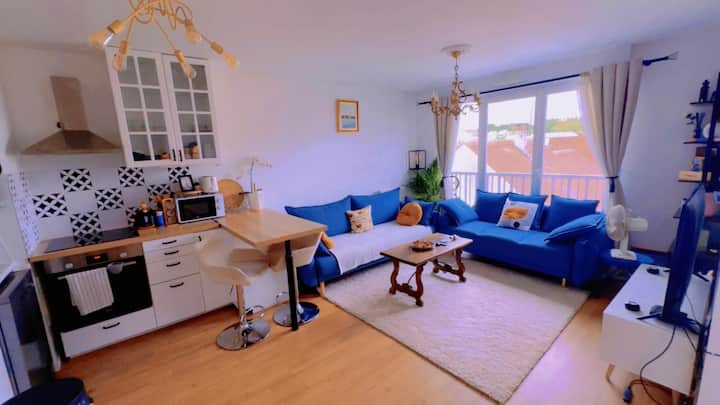 Superbe Appart Gare De Vert Galant Aéroport Cdg - Sevran