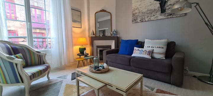 Les Bleus D'albâtre, Chic & Cosy à 50m De La Mer - Mers-les-Bains