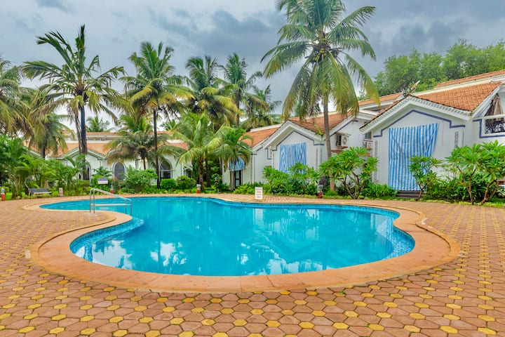 Modern 2bhk W/pool & Terrace, Goa Holiday Stay - Anjuna