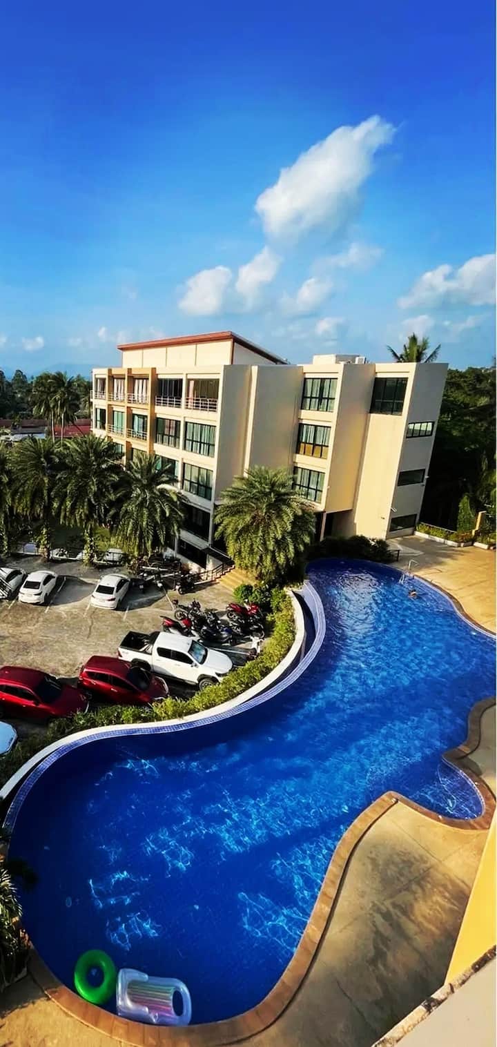 Апартаменты на Маенаме с видом на бассейн - Ko Samui
