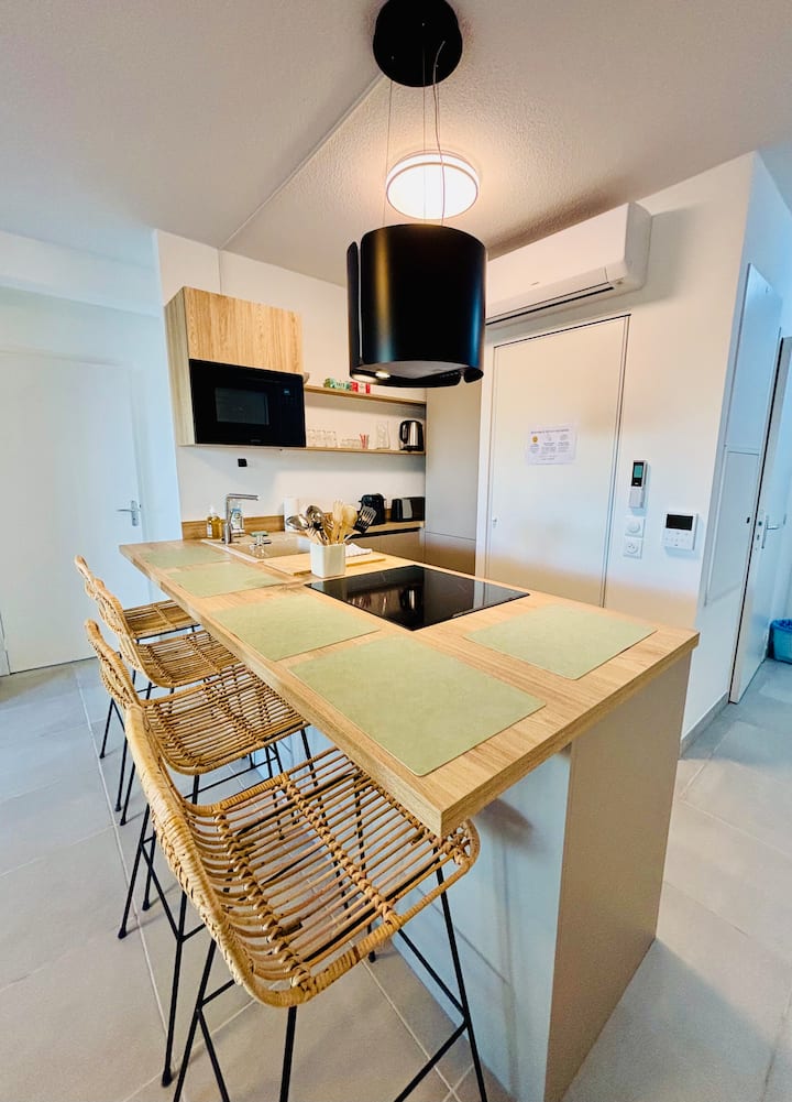 Joli Appart Avec Jardin Et Accès Direct à La Plage - Vias