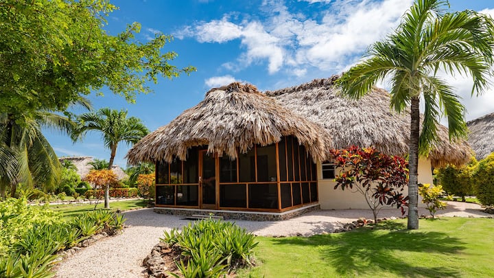 Mayan-inspired Garden Cabanas At Orchid Bay Resort - Corozal, Belize