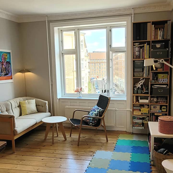 Familievenlig Lejlighed På Nørrebro - Copenhagen