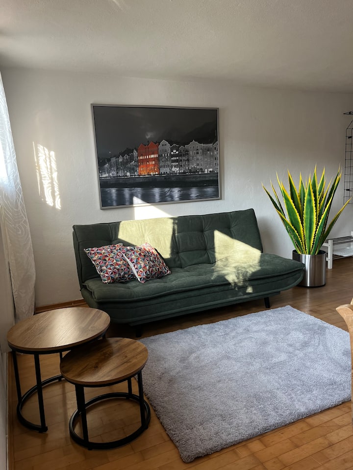 Nice & Calm 2-room Souterrain Flat Free Parking - Innsbruck