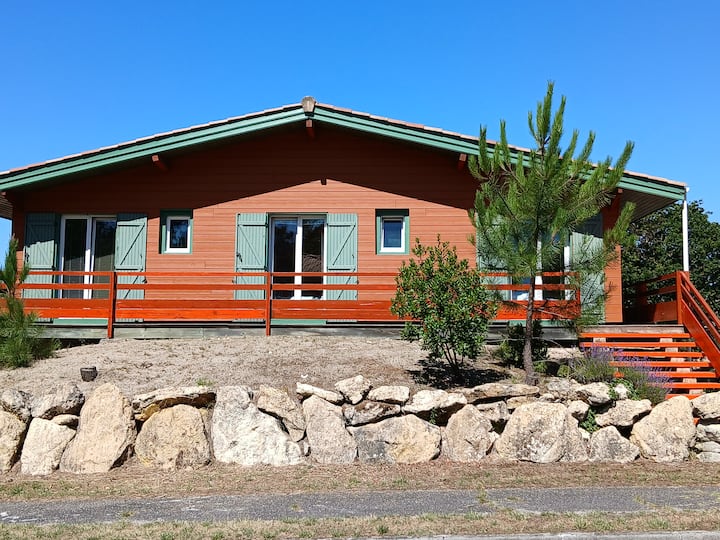 Grand Chalet à Lacanau Océan - Lacanau
