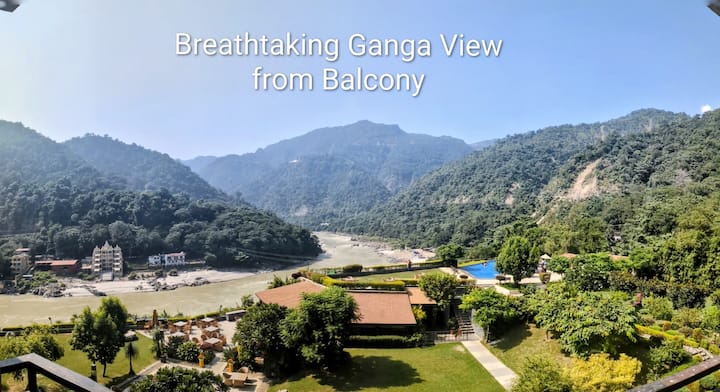Aloha On Ganges : 2 Bhk Serene Ganga View - Rishikesh