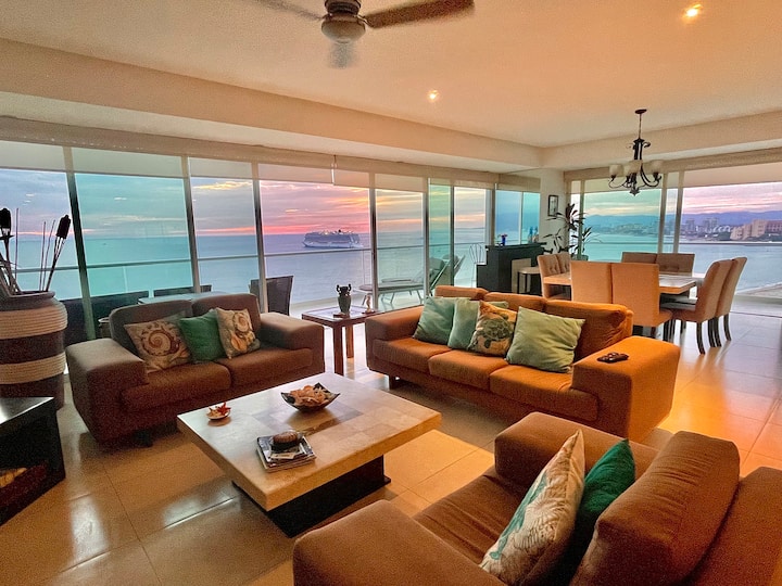 Península Pvr |Beachfront•amazing Views•large Pool - Puerto Vallarta