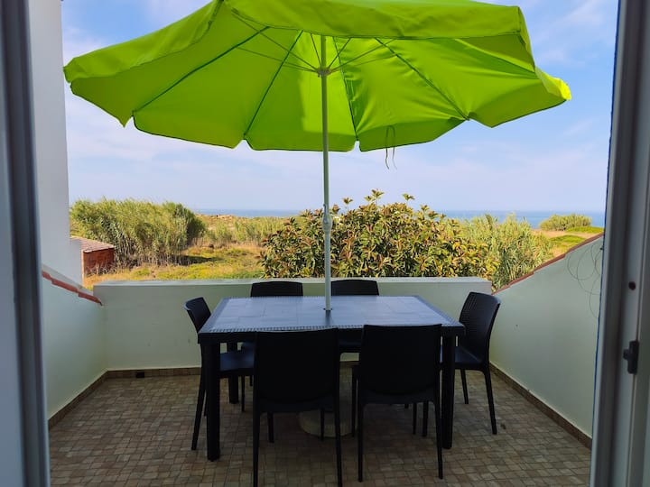 Villa Con Vista Al Mar Al / 4924 Con Internet Nuevo En El Sitio - Vila Nova de Milfontes