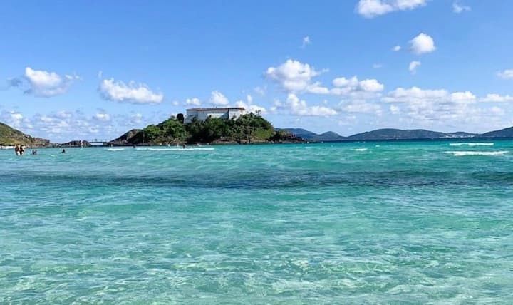 Apê Charmoso A 3 Min Da Praia Com Ar Condicionado - Cabo Frio