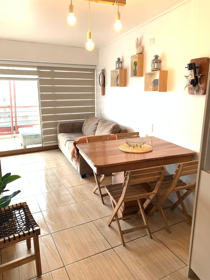 Dpto Reñaca 2 Cuadras De La Playa+ Estacionam+wifi - Viña del Mar