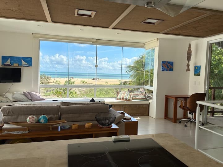 Beach Front Exclusive Villa With Pool - São Miguel do Gostoso