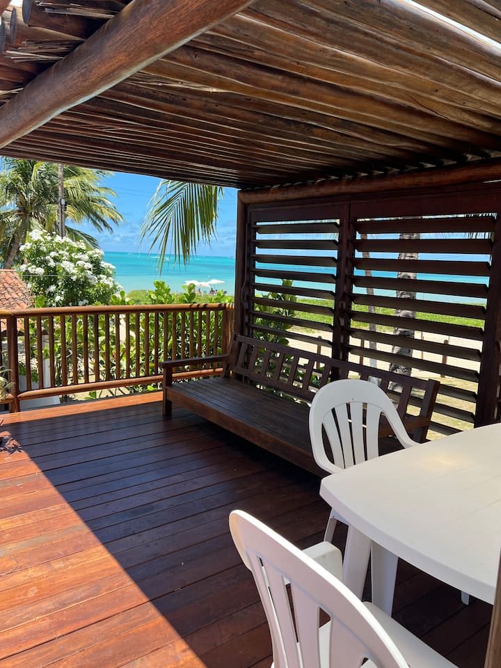 Casa Beira Mar Pé Na Areia Em Maragogi - Maragogi