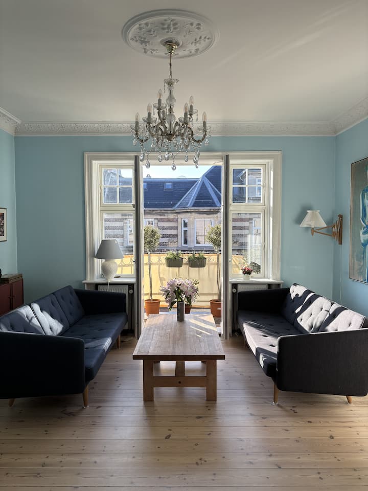 Newly Renovated, Stately Penthouse Feat 3 Bedrooms - Copenhaguen