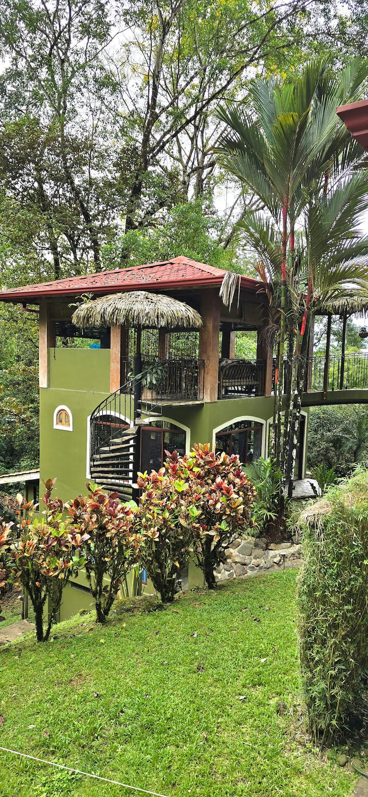 Jungle Oasis With River/window To The Sea/ Gym - Costa Rica