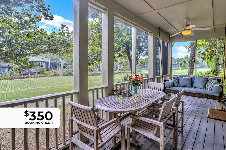 Silver Moss Kiawah, Pool & Beach Access, Golf View - Kiawah Island, SC