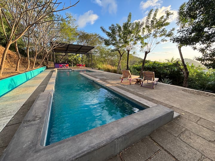 A/c Room At Brio, Hot Water - Ocean View Pool - Nicaragua