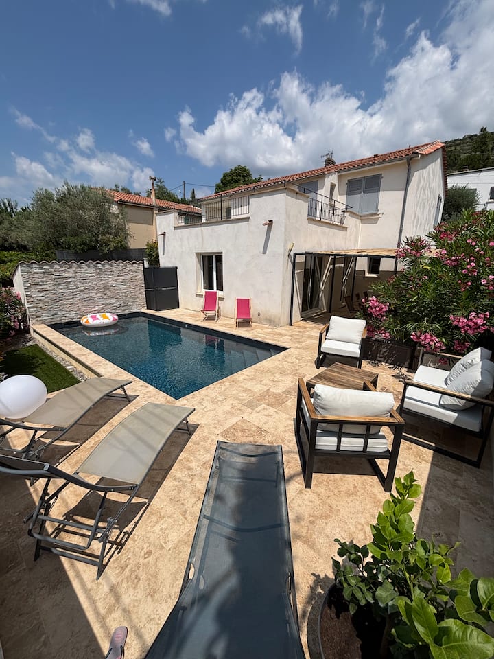 Provence Villa Climatisée Avec Piscine - Manosque