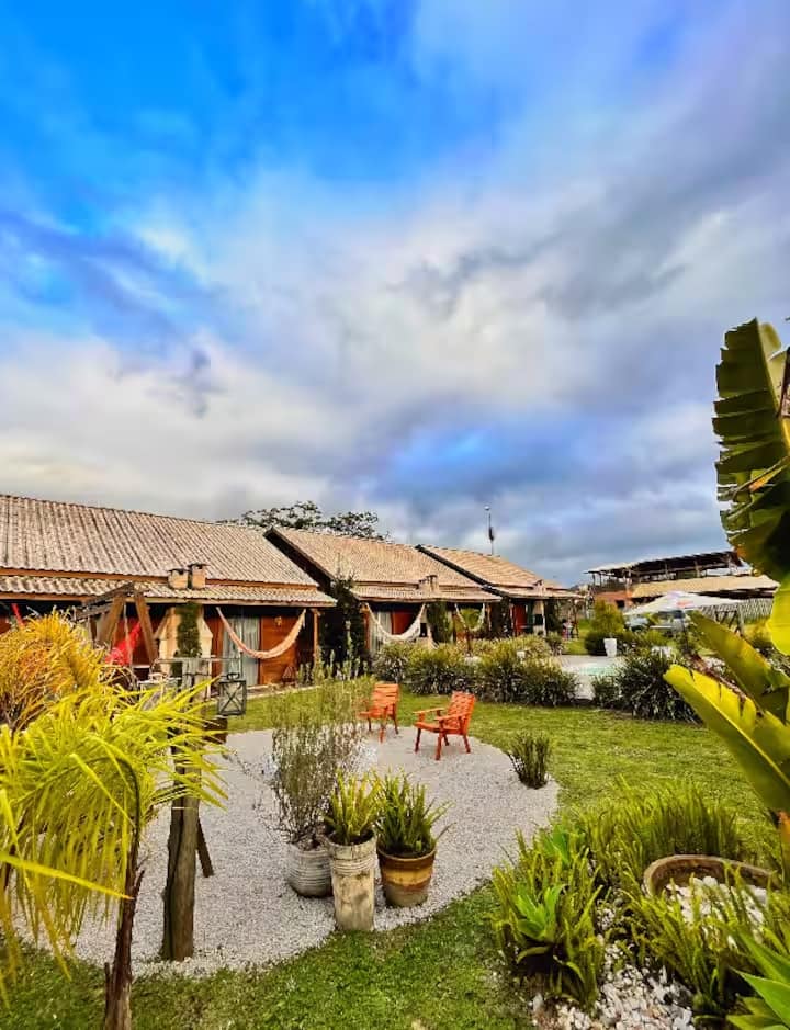 Chalé Noah (Liberdade) Praia Do Rosa - Ibiraquera - Imbituba