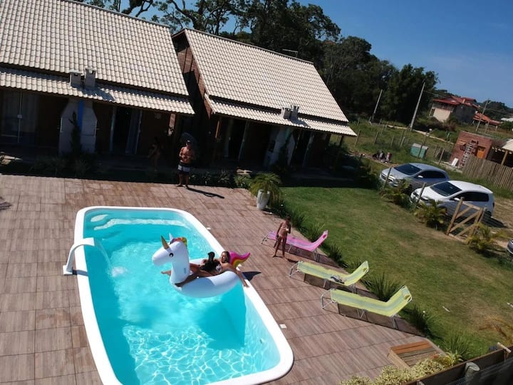 Chalé Noah (Paz) Praia Do Rosa - Ibiraquera - Imbituba