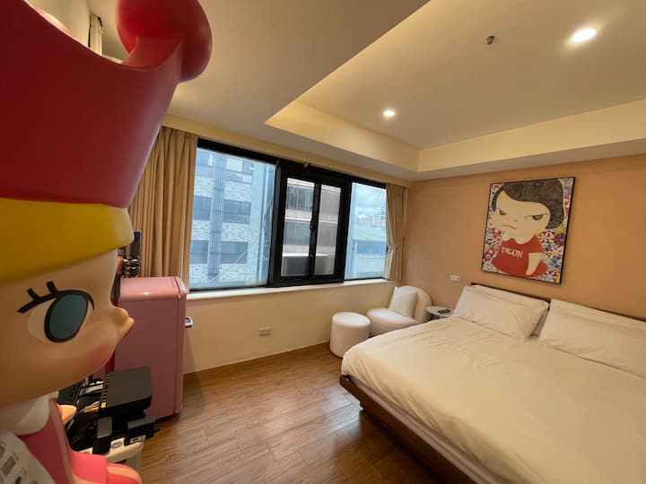 J&j House 5 Min Walk To Ximen Mrt捷運超近!不小心跌倒就到西門站! - Taipei City