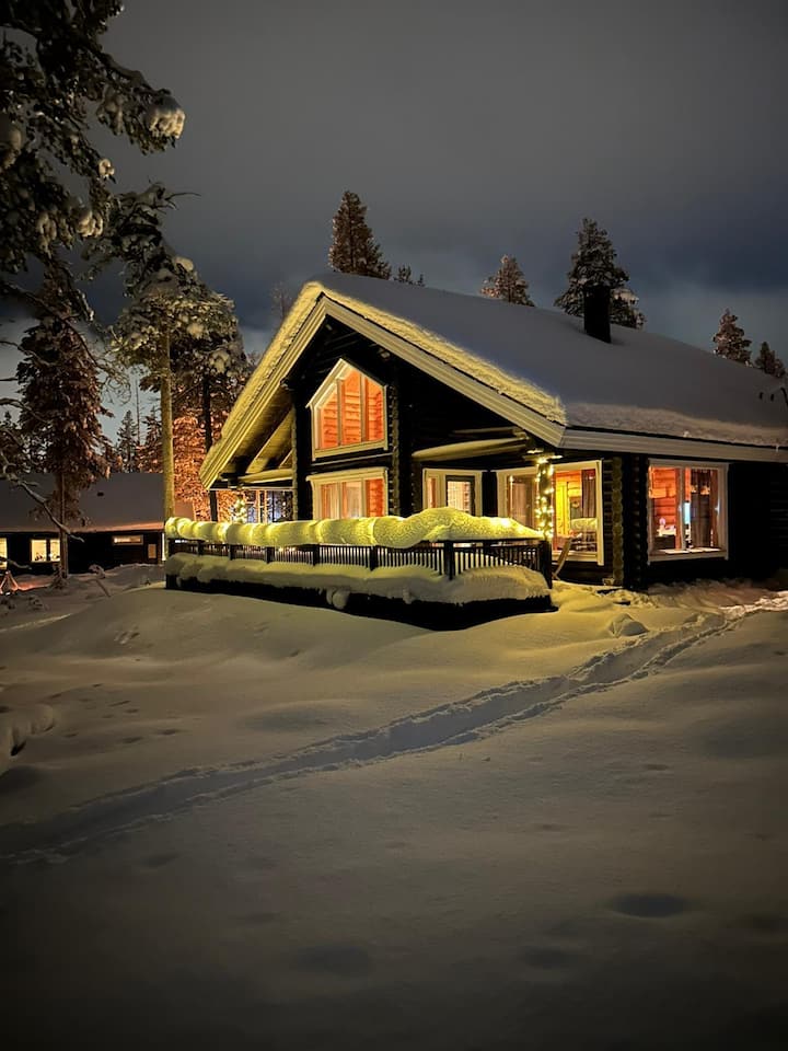 100 Sqm High Quality Lodge In ÄKälompolo - Lapland