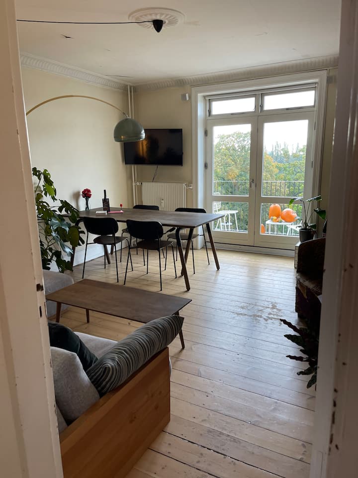 Rustic Flat In Trendy Nørrebro W Balcony - Copenhagen
