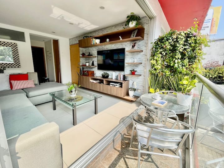 Your Cozy&spacious Apartment Condesa Wtc Roma - Ciudad de México