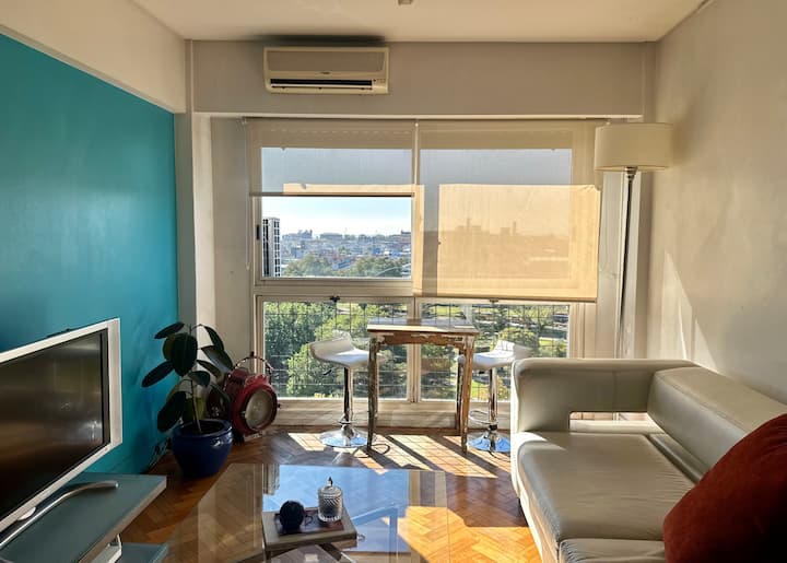 Piso Alto, Amplitud Y Sol Con Vista - Recoleta - Buenos Aires