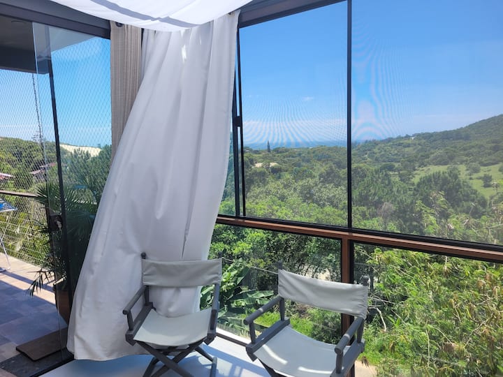 Casa Aconchegante Vista Para O Mar & Nascer Do Sol - Garopaba