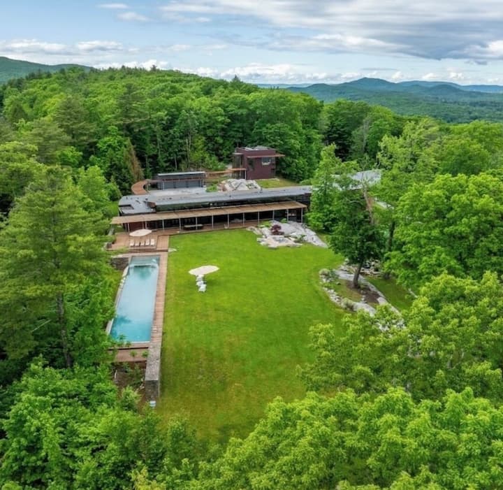 Private Modern Living On 120 Secluded Acres - Great Barrington, MA