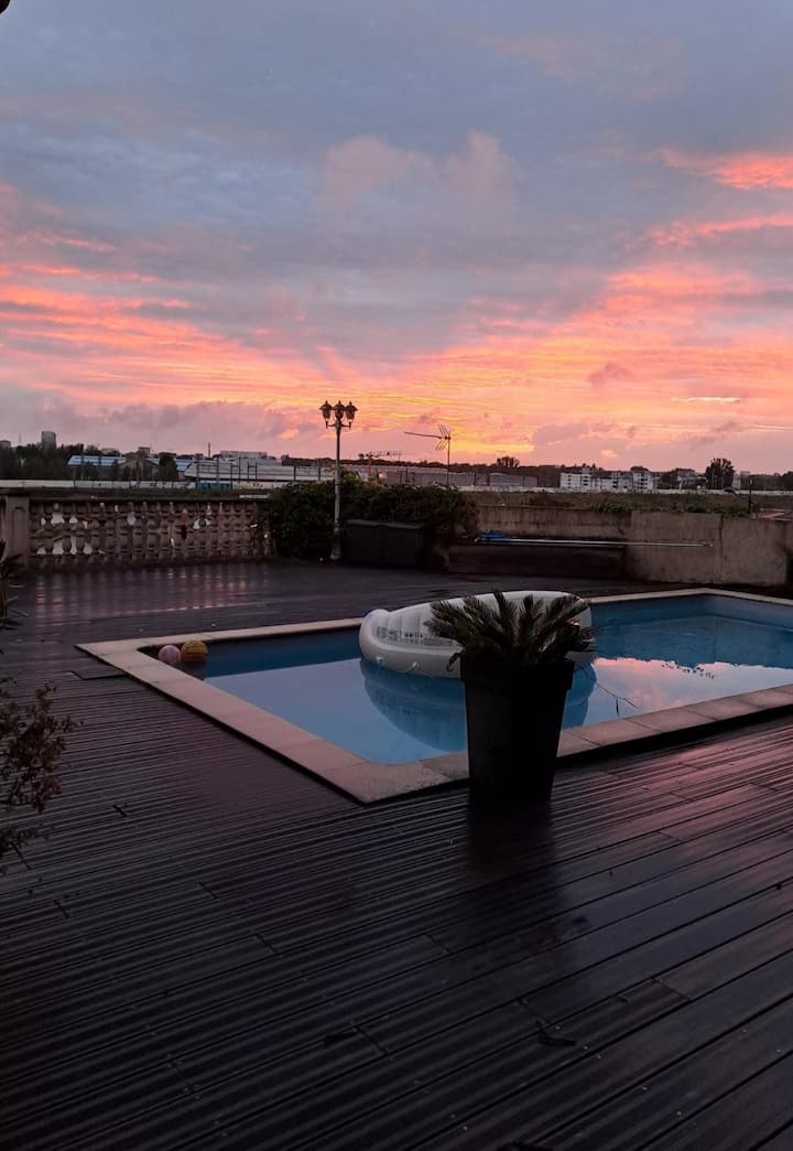 Bel Appartement Avec Vue Panoramique Sur Bordeaux - Bordeaux