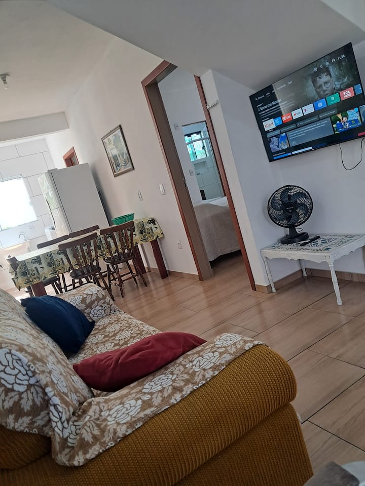 Casa 1, Tér, 2ar, Suit,qto/sala,qto,chur,180mpraia - Florianópolis