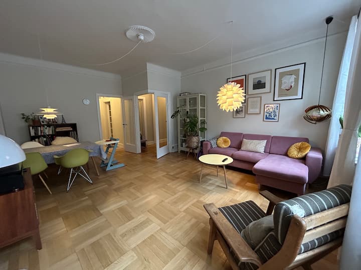 Spacious, Family 4 Room Apt. Close To The Lakes - Copenhague