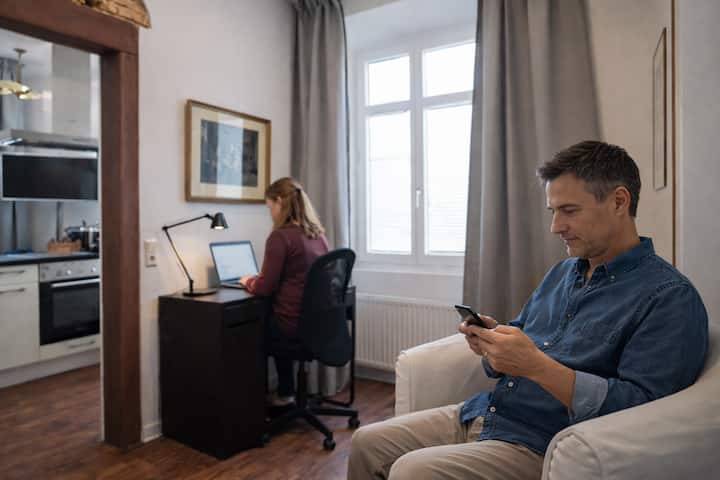 Appartement Zollhaus Pour 3 Pers., Proche Suisse - Hohentengen am Hochrhein