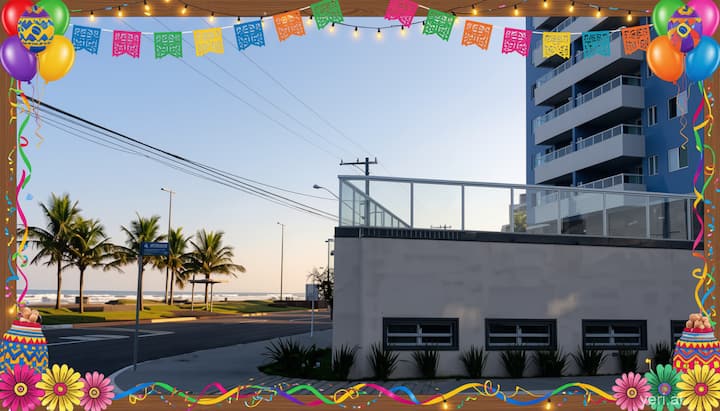 *** Apartamento Em Praia Grande Frente Ao Mar *** - Praia Grande