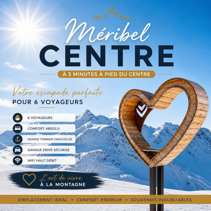 * Chalet Cybèle Confort + Garage * - Méribel