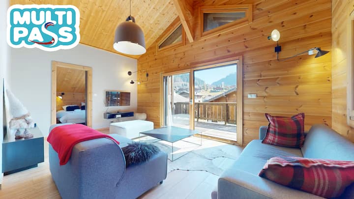 Appart 8 Pers Morzine Chalet Neuf Et Multi Pass - Morzine