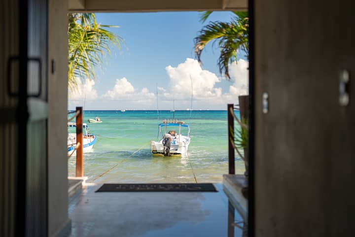 3 Chambres Au Rez-de-chaussée Au Bord De L'océan 〰️ The African One - Playa del Carmen